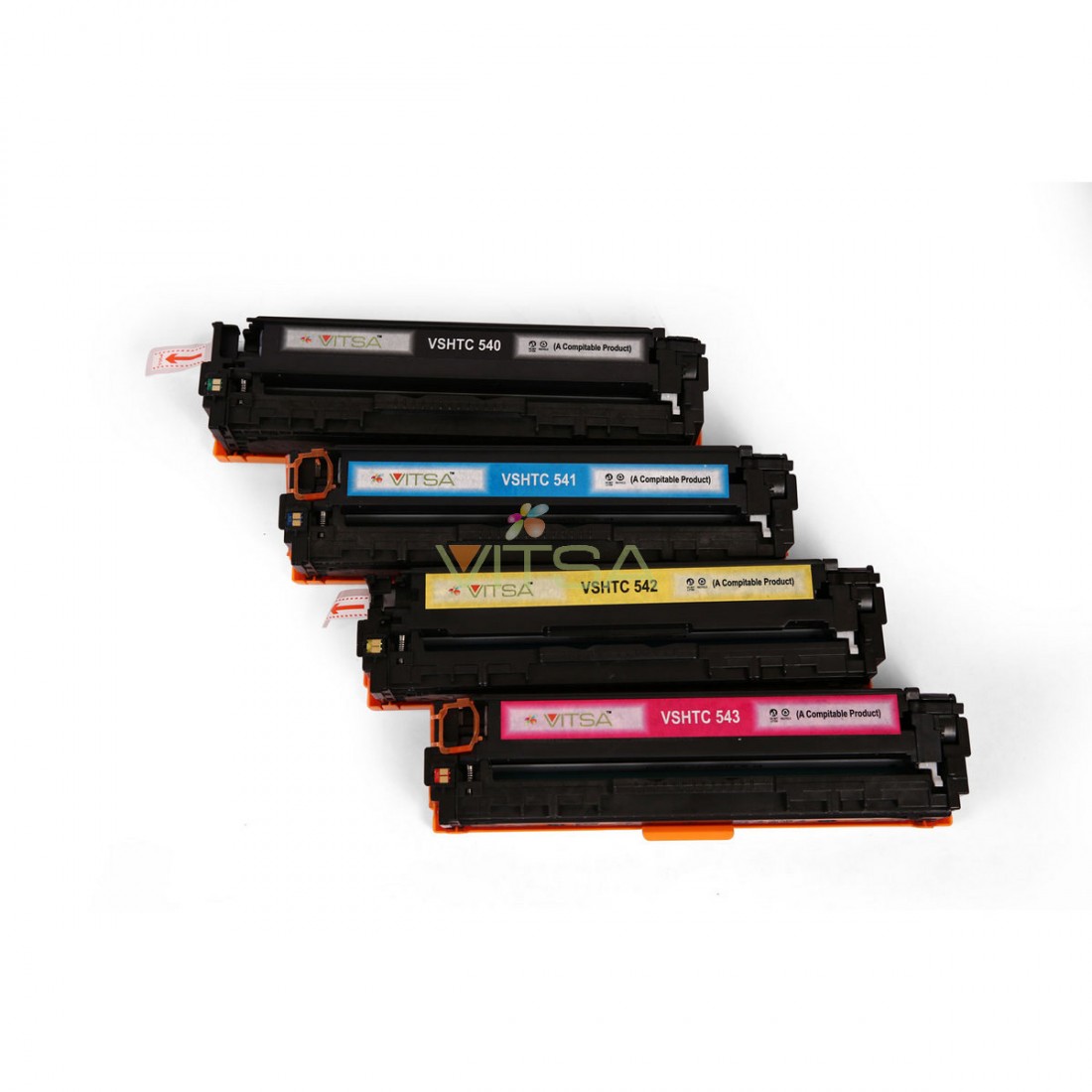 HP 125A / CB540A / CB541A / CB542A / CB543A TONER CARTRIDGE COMPATIBLE ...