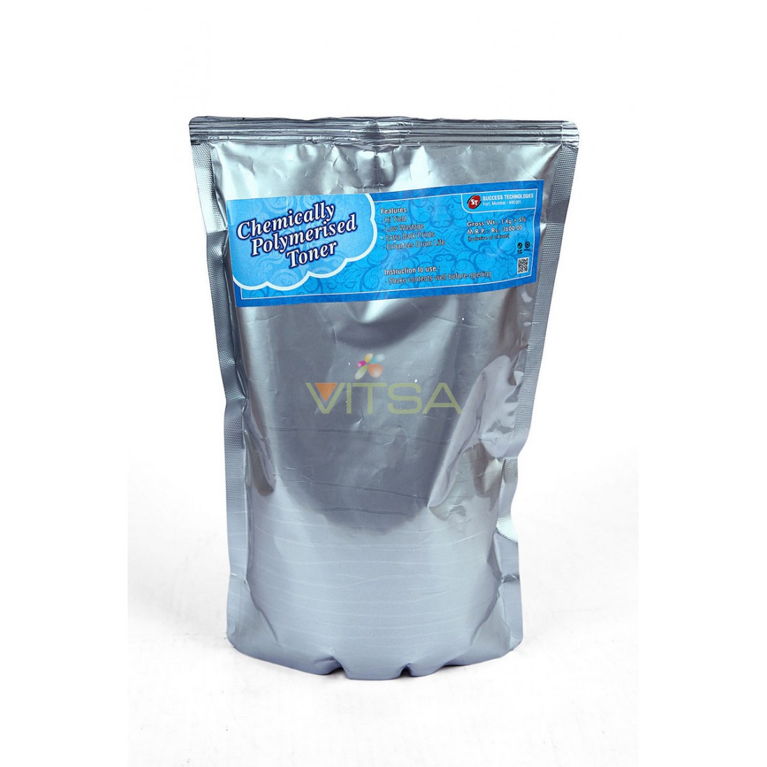 Chemical Colour Toner Power Cyan For Use in HP CP 1215 /CP 1515 / CP ...